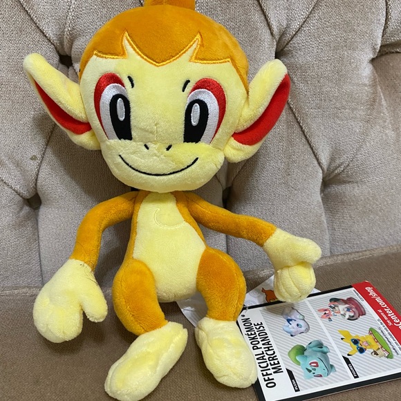 Pokemon | Toys | Pokemon Yellow And Orange Stuffed Animals | Poshmark